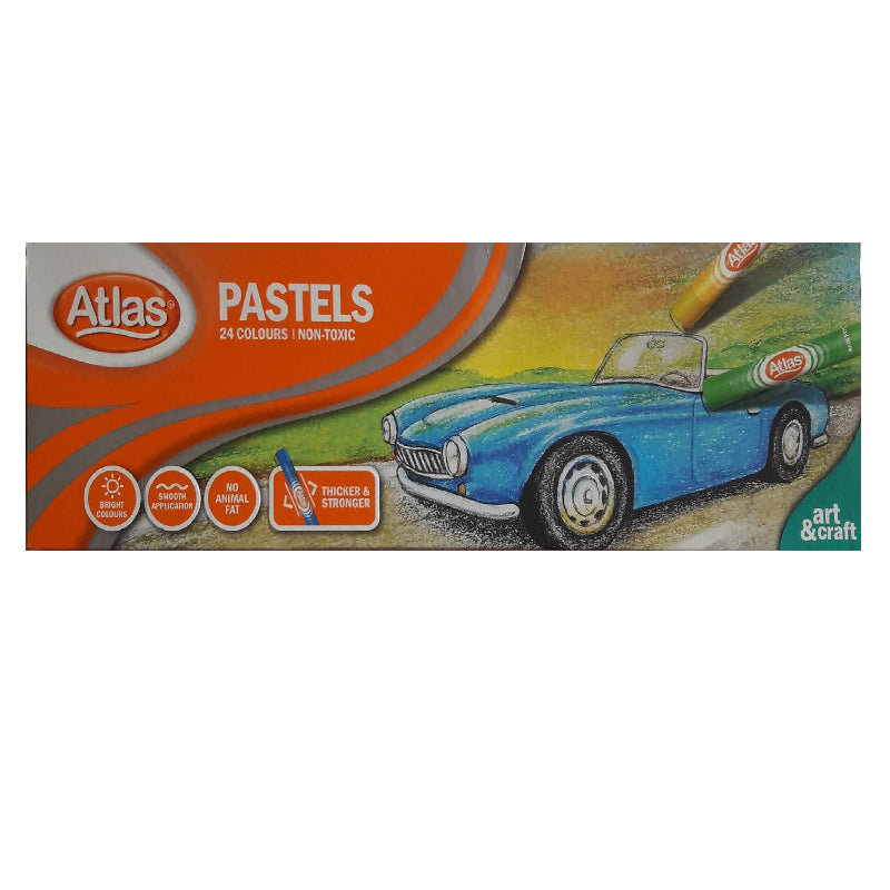 Atlas Pastel 24 Colours – SUN ONLINE