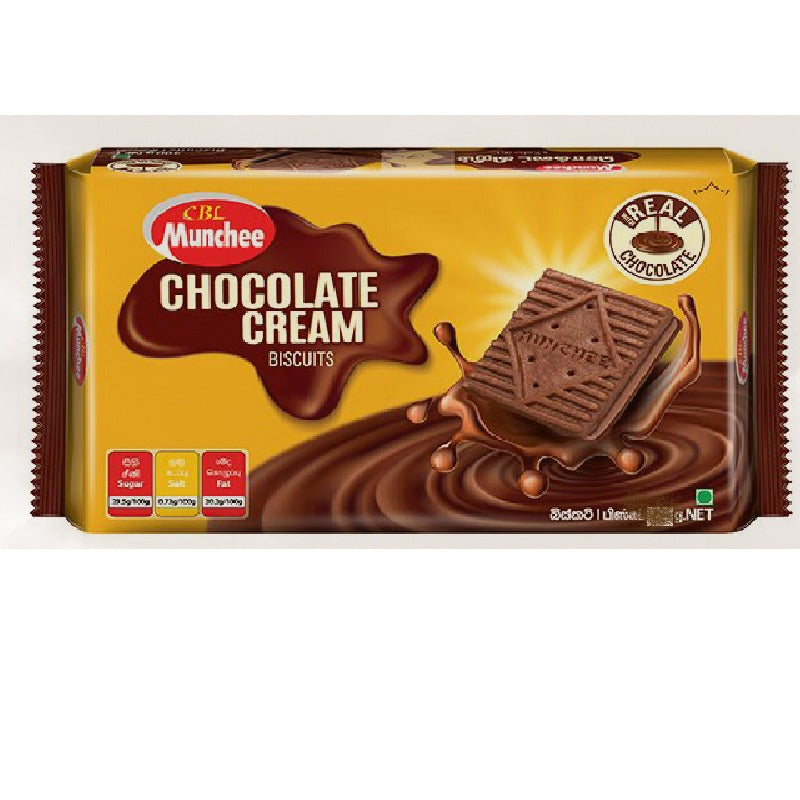 Munchee Chocolate Cream Biscuits 365g – SUN ONLINE