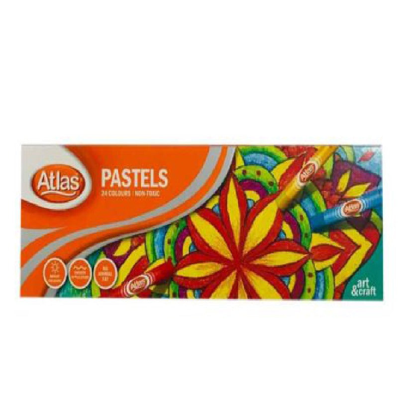 Atlas Pastel 24 Colours – SUN ONLINE
