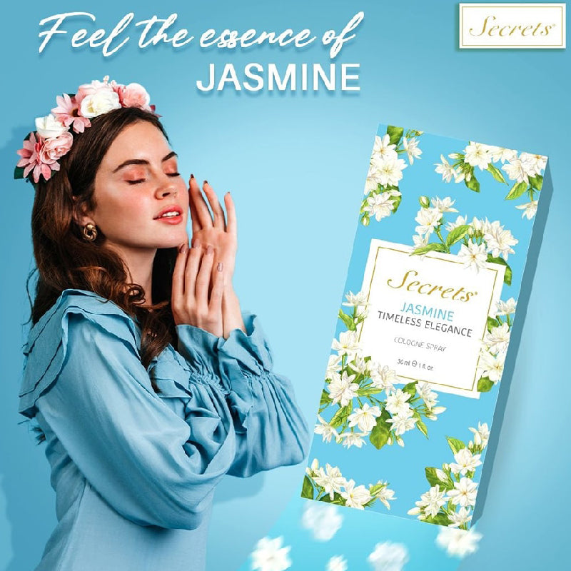 Secrets Jasmine Cologne Spray - 30ml – SUN ONLINE