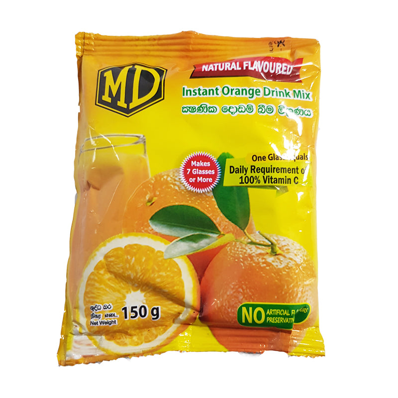 MD Instant Orange Drink 150g – SUN ONLINE
