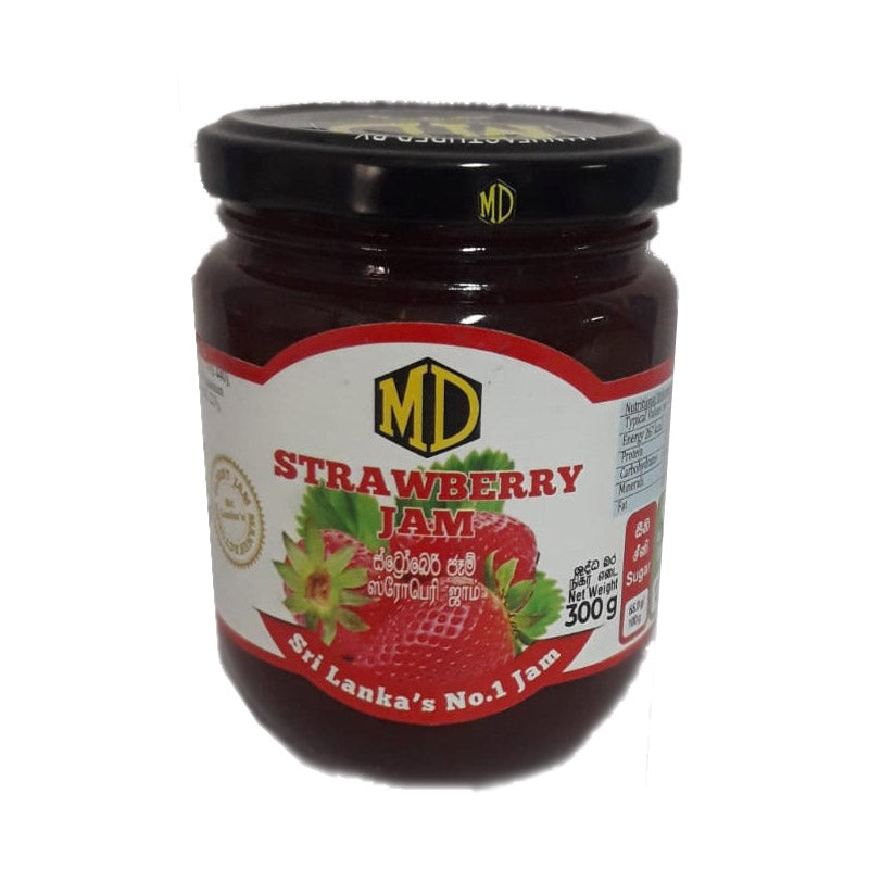 MD Natural Strawberry Jam - 300g – SUN ONLINE