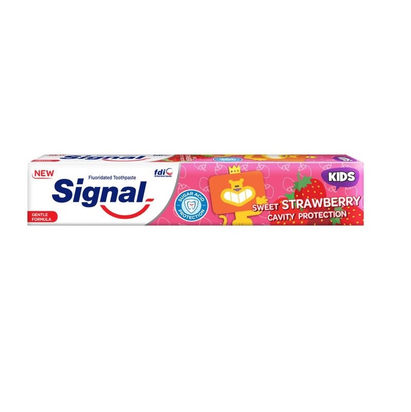 Signal Kids Toothpaste 40g Strawberry – SUN ONLINE