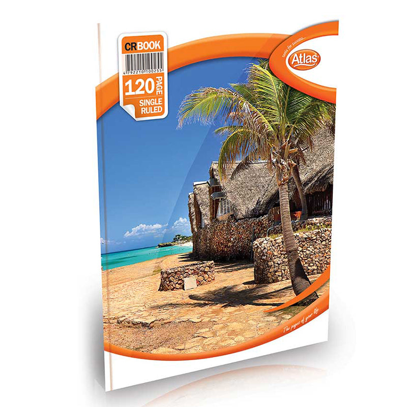 Atlas CR Book Single Rule 120 Pgs – SUN ONLINE