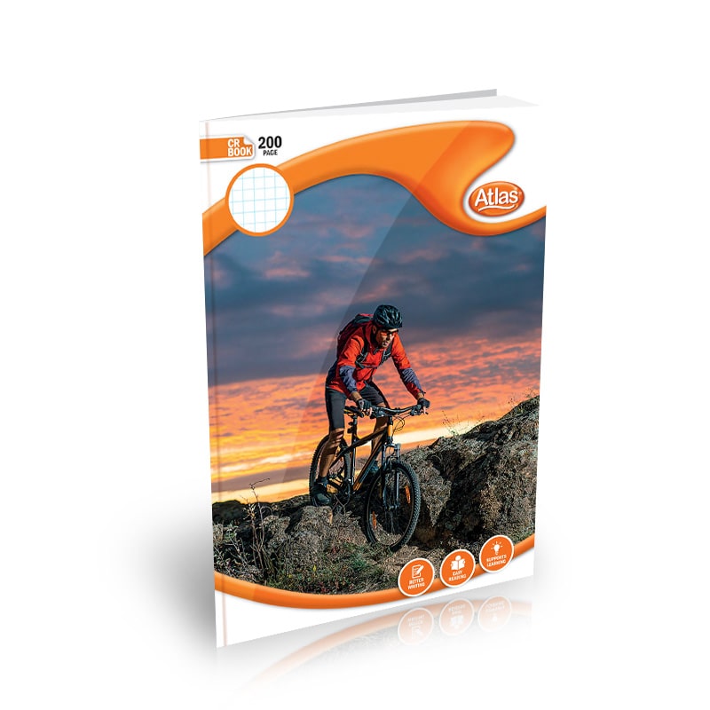 Atlas CR Book Square Rule 200 Pgs – SUN ONLINE