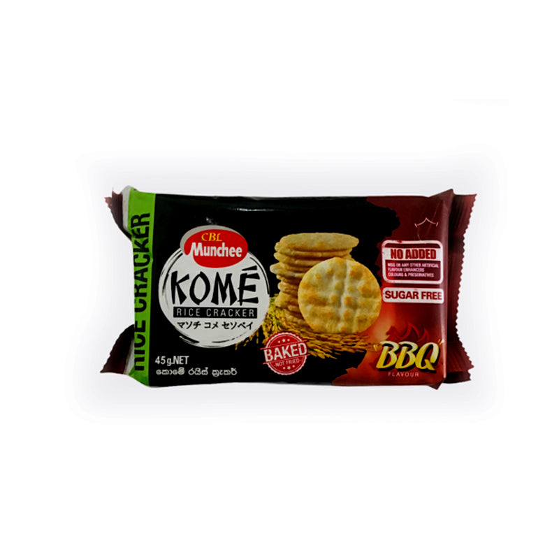 Munchee Kome Rice Cracker BBQ 45g – SUN ONLINE