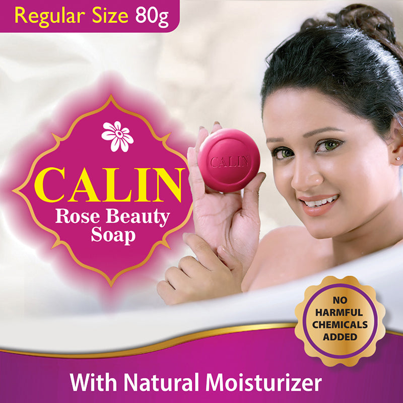 Calin Rose Beauty Soap 80g – SUN ONLINE